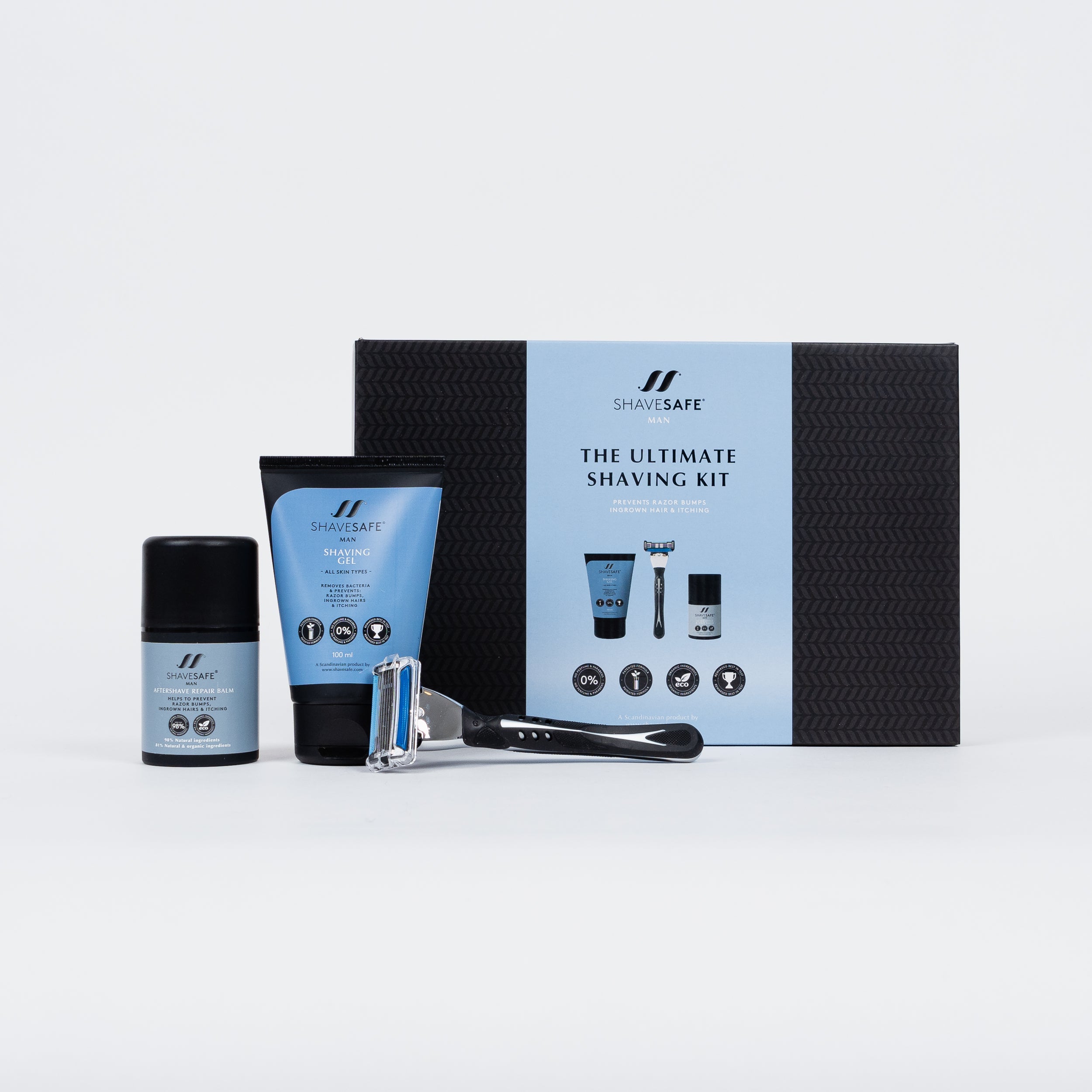 THE ULTIMATE SHAVING KIT MAN - ShaveSafe